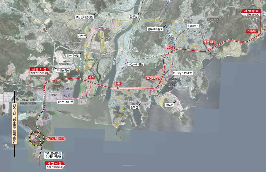 '부산형 급행철도' 나온다...하나금융'컨' 민투제안서 제출