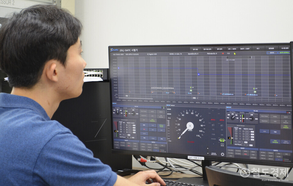 [PHOTO] 에스트래픽 판교신사옥, KTCS-M 장비 테스트 '한창'